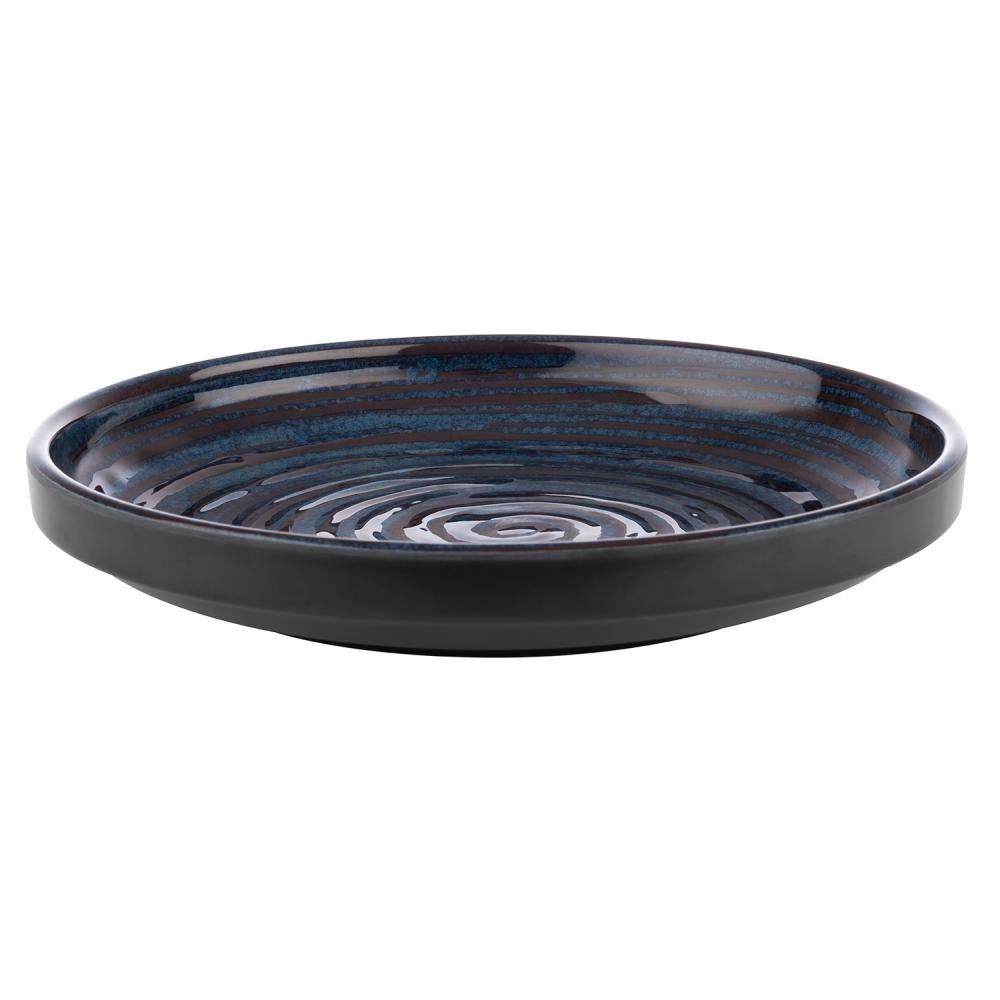 HV skål melamin sort/blå Ø 23 cm. - Melamin - OVE C BJERREGAARD A/S